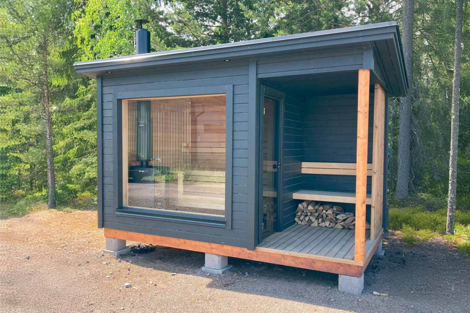 Pihasaunat - Metsolan Piha ja Puu